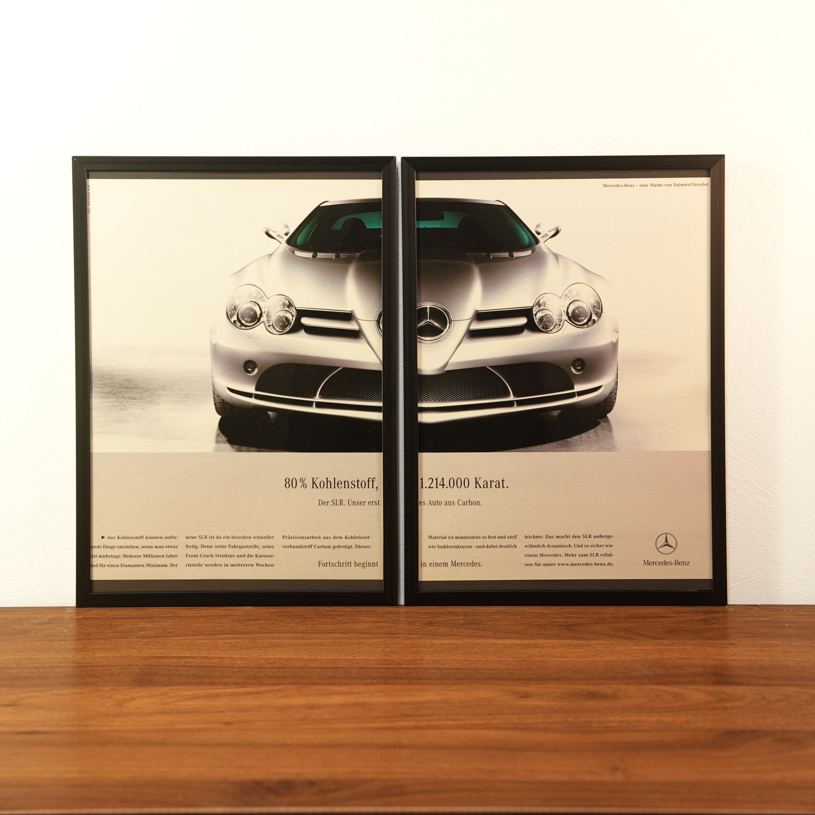 Original Mercedes Benz SLR McLaren Advert - 2003 – RetroFuels
